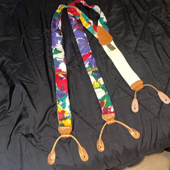 Trafalgar | Accessories | Vintage Colorful Trafalgar Suspenders | Poshmark